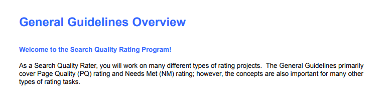 What are Google’s New Search Quality Rater Guidelines and Will They ...